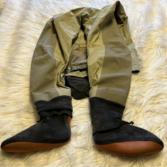 Simms | Other | Mens Medium King Size Fishing Waders Stocking Foot ...